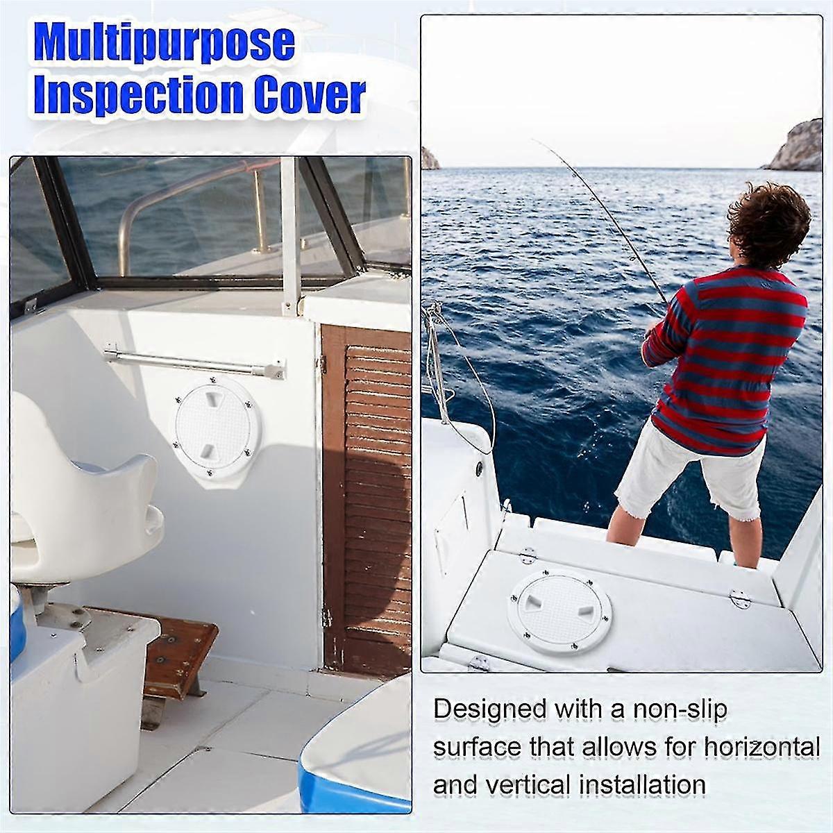 3pack Boat Hatch White Circular Non Slip Inspection Hatch Boat ...
