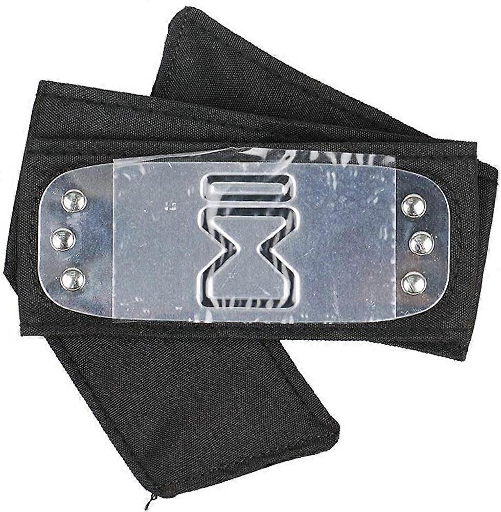 Naruto Headband with Metal Plated Cosplay Leaf Village Sand Veil ...