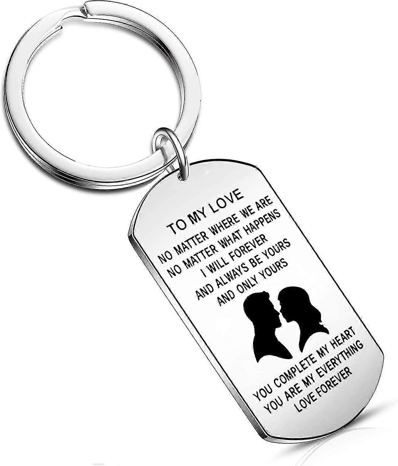 Wife Husband Keychain Gifts Best Friend Soulmate Love You Always And ...