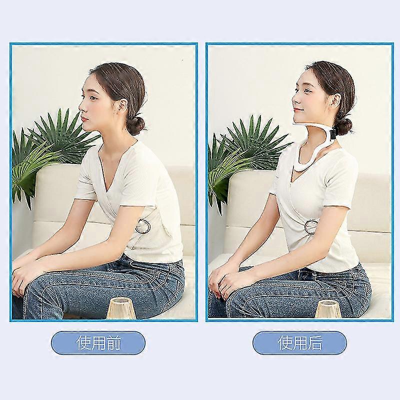 Anti lowering head and neck brace for neck protection, home therapy for ...