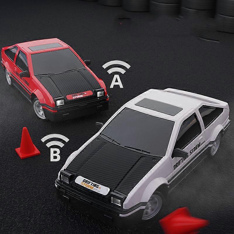 RC Drift Car 1:16 Skala 4WD RC Bil med LED-lampor 2,4 GHz 25 km / h ...