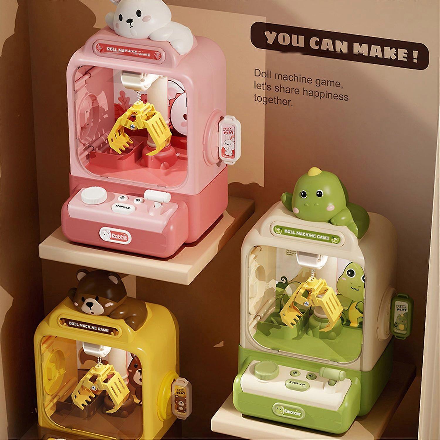 Claw Machine Toy for Kids Electric Coin-Operated Vending Machine with ...