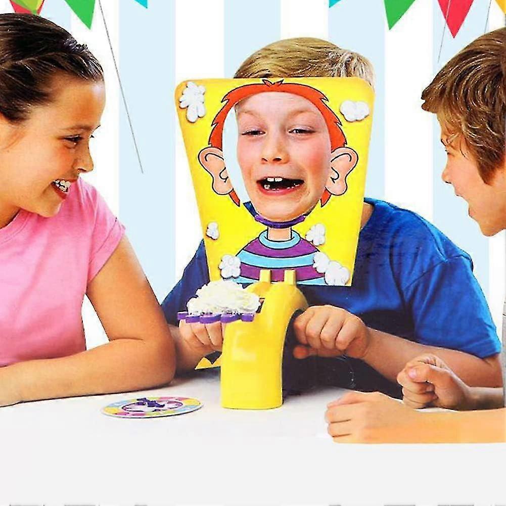 Pie Face Game, Party Fun Cake Cream Game, Pie In The Face Family Party ...