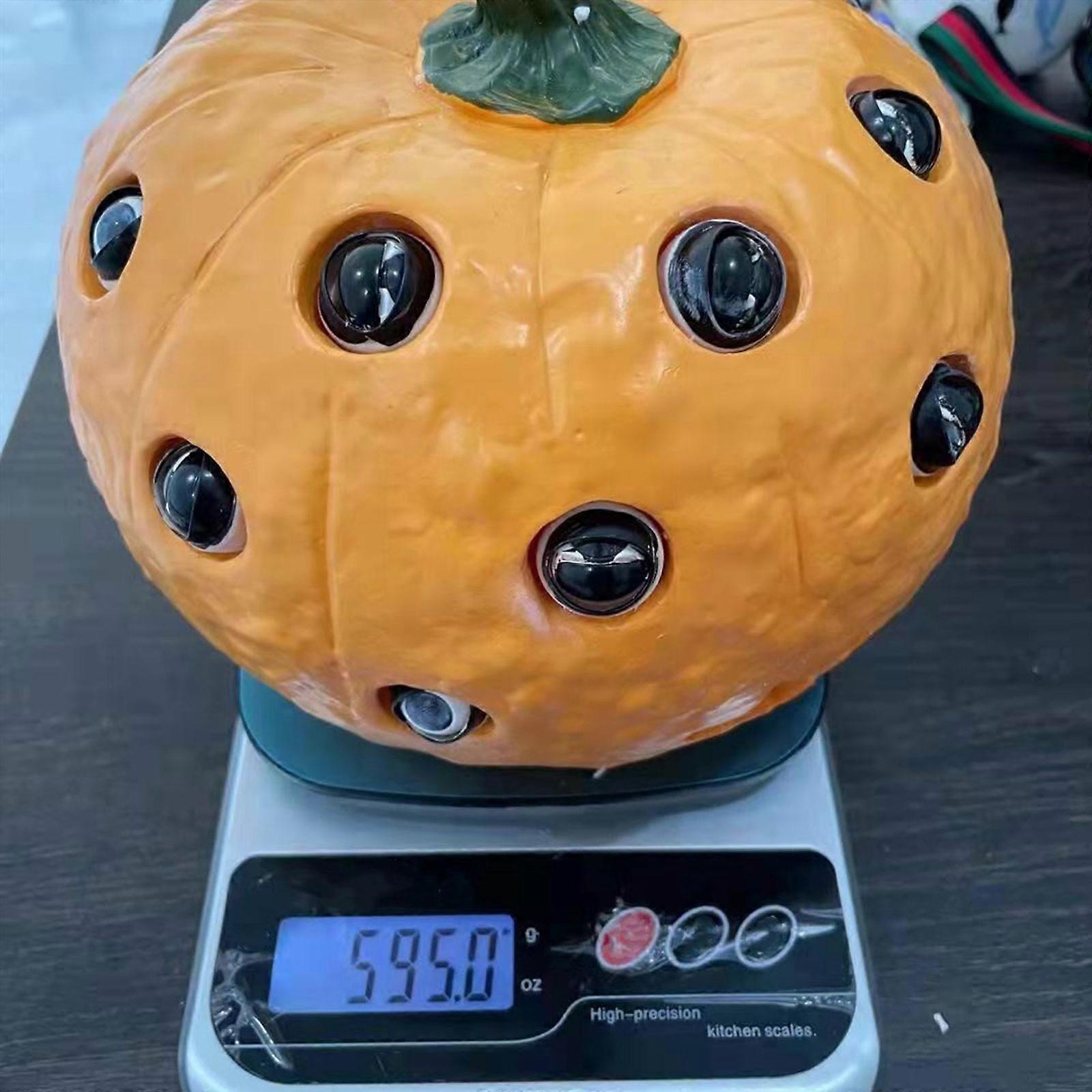 New Arrive Scary Halloween Pumpkin with Moving Eyes, Multi Eye Squint ...