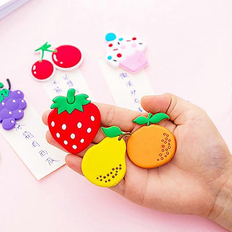 Mini Cartoon Fruit Strawberry/Grape/Cherry Magnet Fridge Refrigerator ...