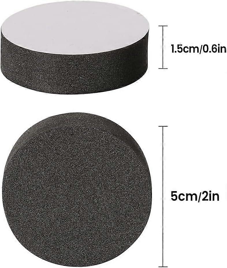 30/50PCS Plant Pot Feet Risers Natural Rubber Flower Pot Mat Invisible ...