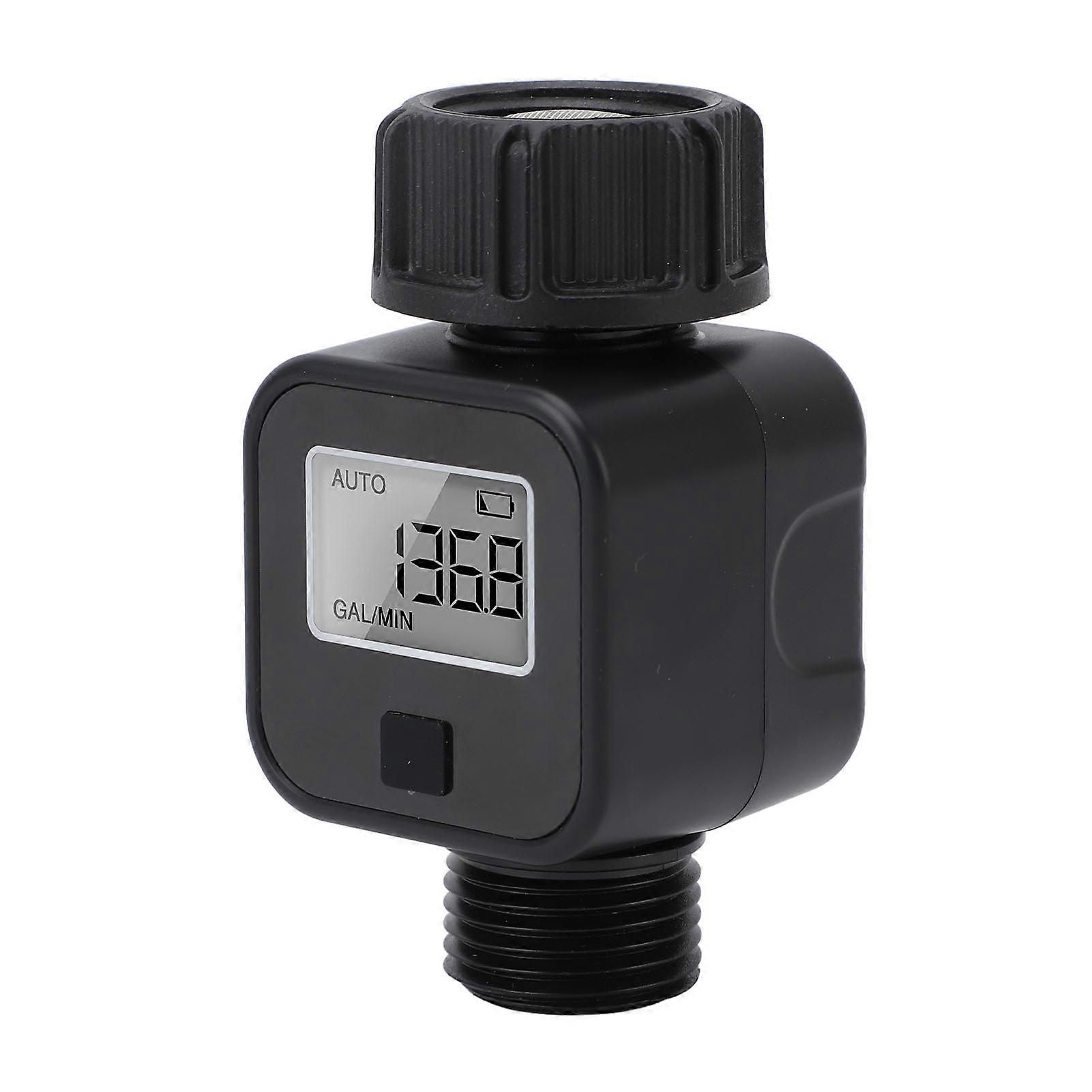 Digital Water Meter with LCD Screen BSP 3/4 Inch Thread High Accuracy ...