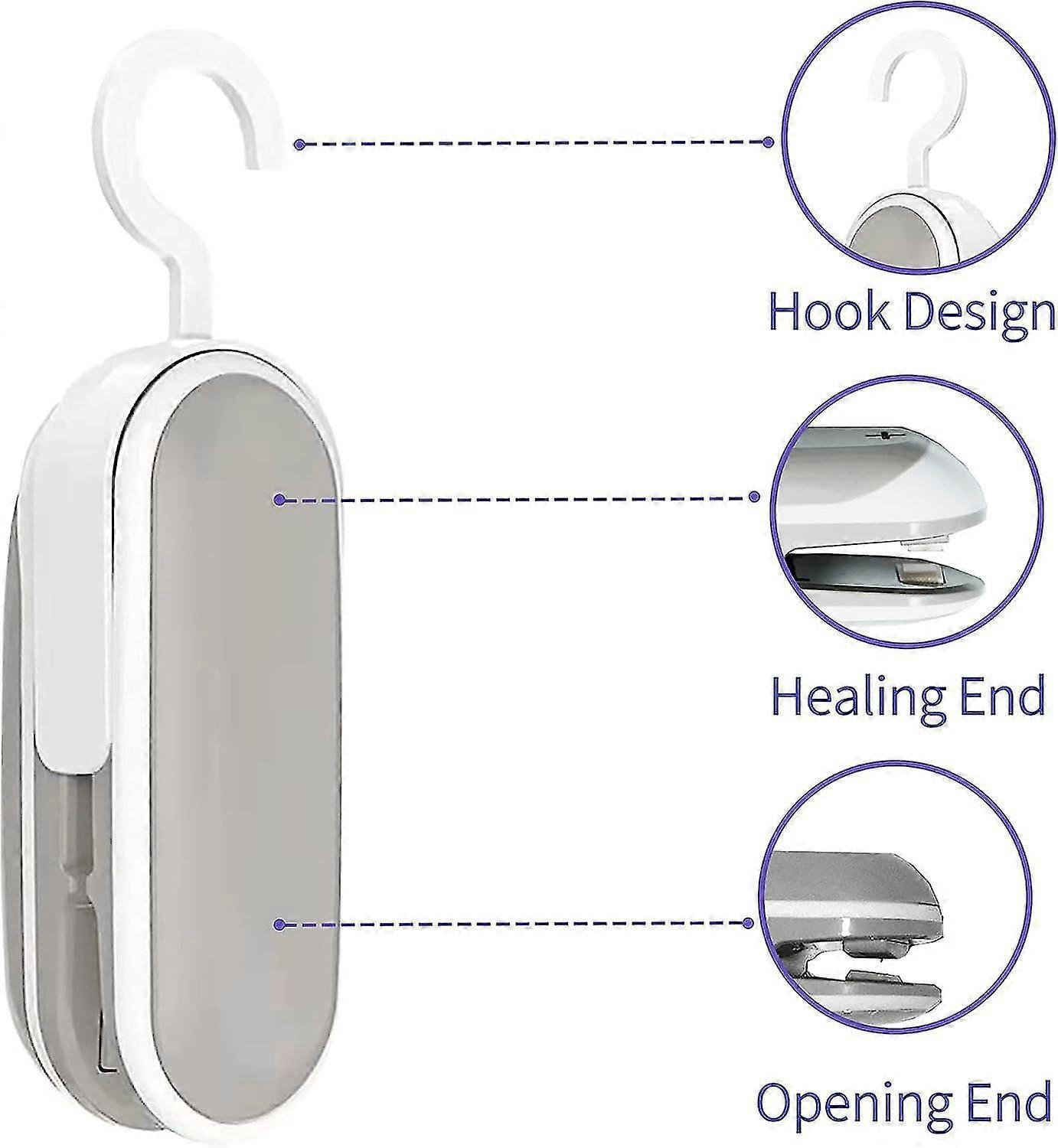 Mini Heat Sealer, 2 in 1 Portable Sealer and Cutter Sealer Machine ...