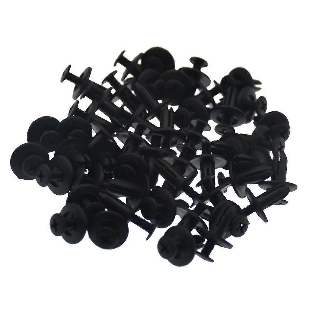 50 Pieces Universal Car Auto Rivets Fasteners Retainer Clip Set | Fruugo UK