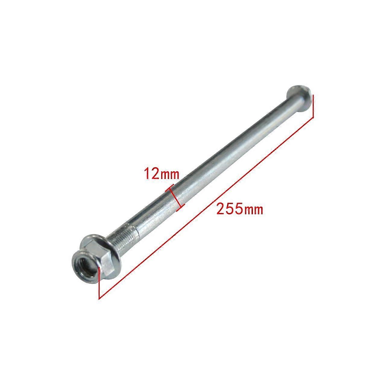 12mm Rear AXLE SPINDLE 255mm Nut Fit PIT PRO Trail Dirt Bike QUAD ATV 50cc 110cc 125cc | Fruugo UK
