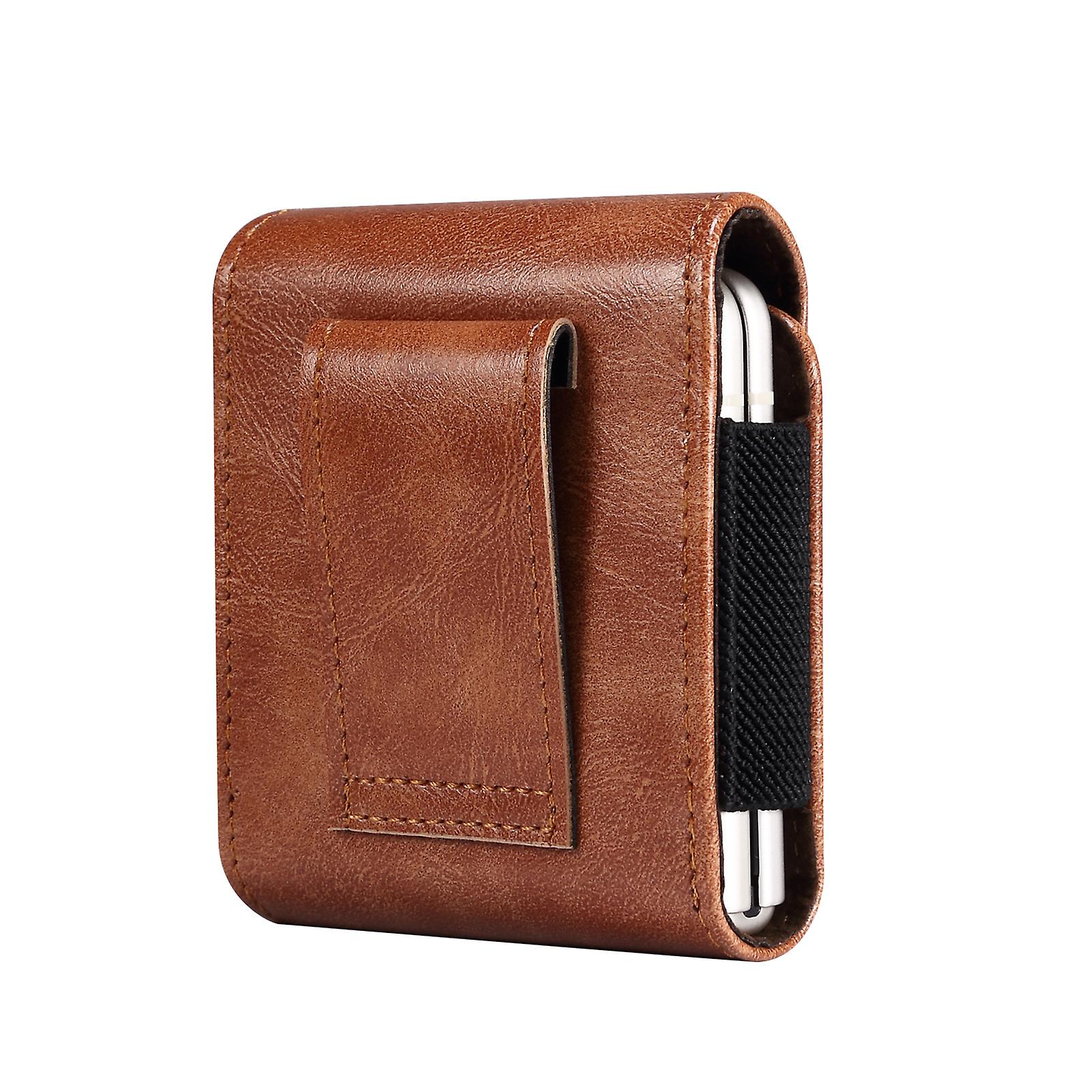 Phone Holster Case For Samsung Galaxy Z Flip 4,z Flip 3,z Flip,men Pu ...