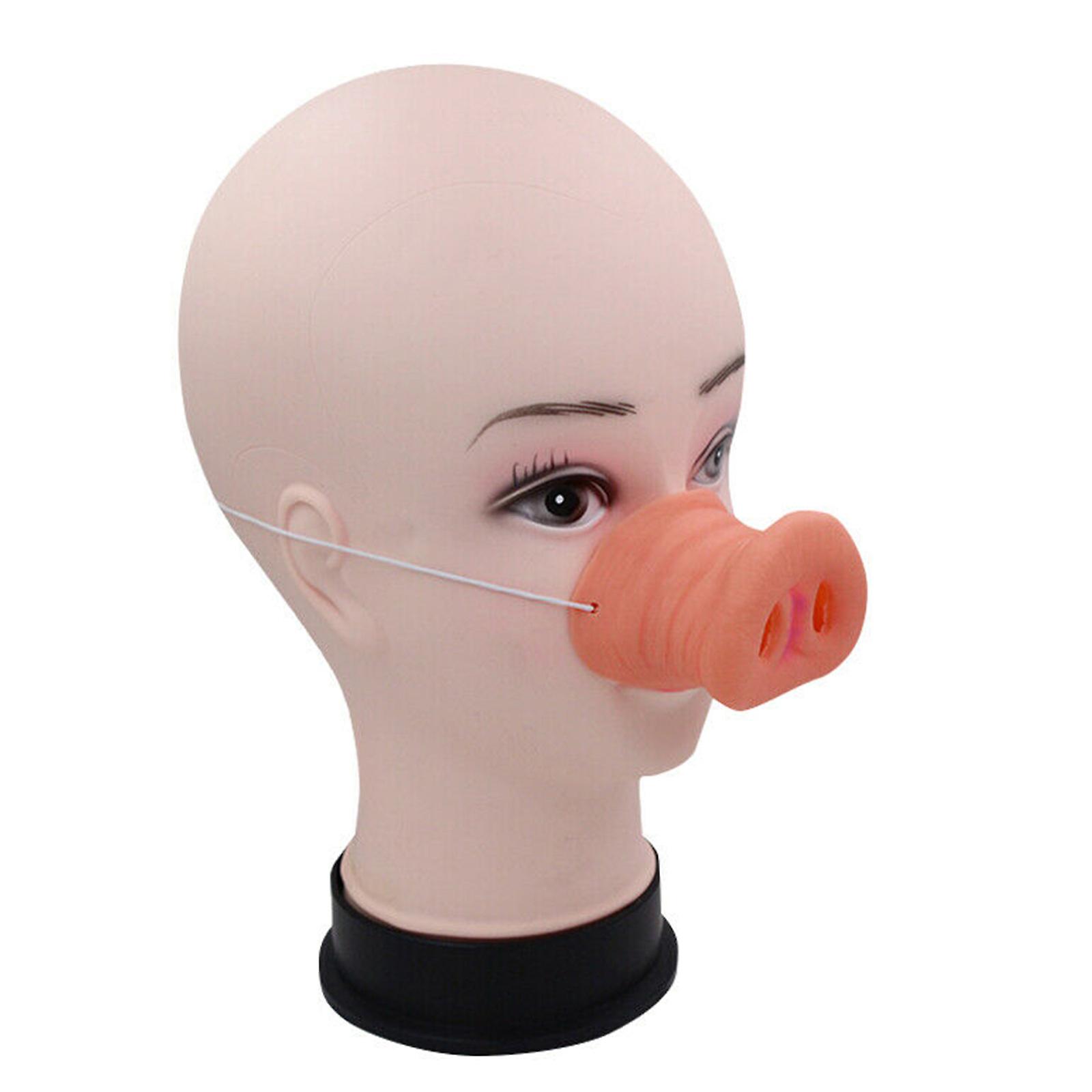 Piggy False Nose Pig Nose Costume Halloween Pig Mask Pig Cosplay ...