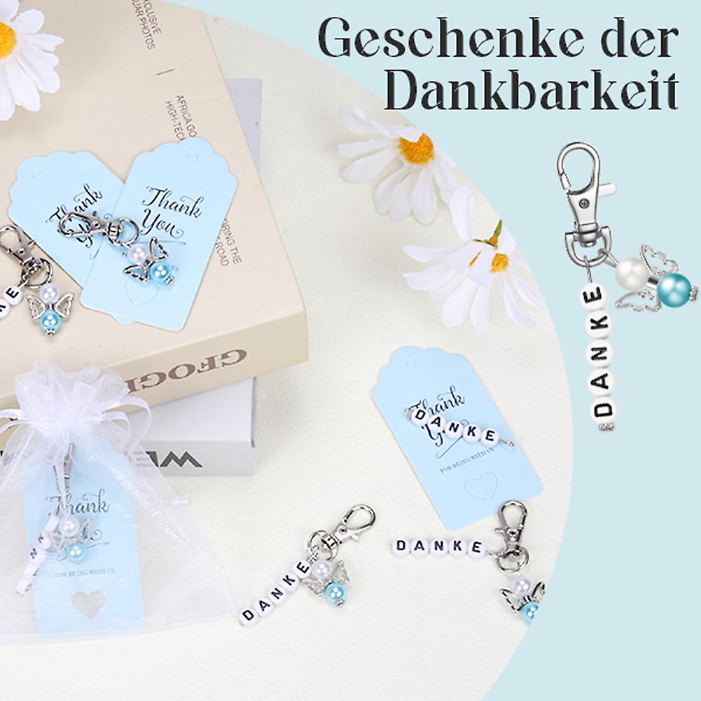 Thank You Guardian Angel Pendant Guest Gifts, Christening Wedding Gift ...