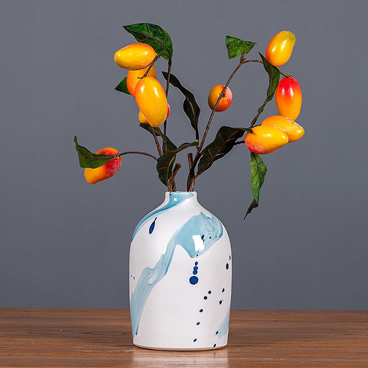 Artificial Mango Branch - Realistic Fake Potted Plants Plastic Fruit ...