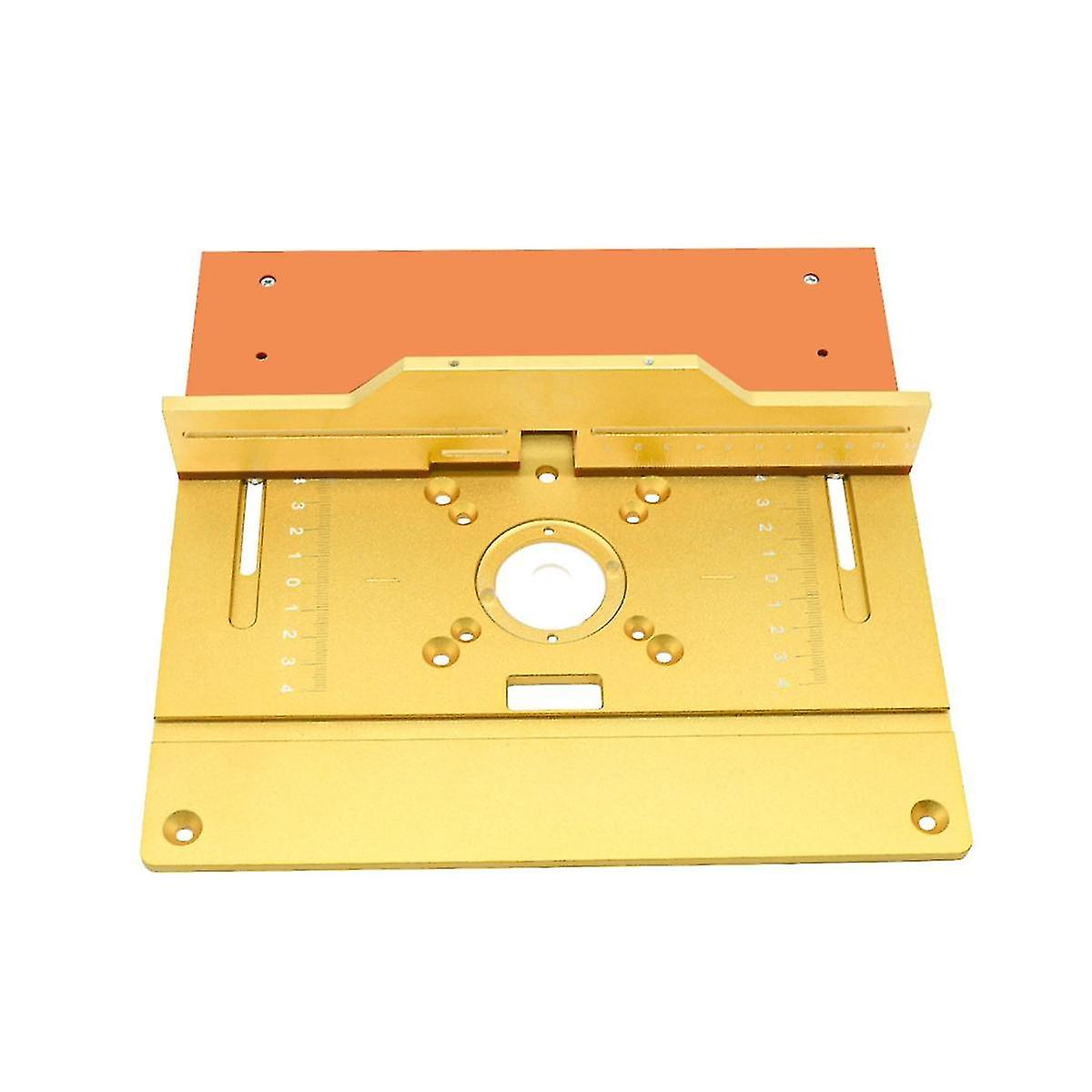 Router Table Insert Plate Woodworking Tool Set With Push Plate Tenoning ...