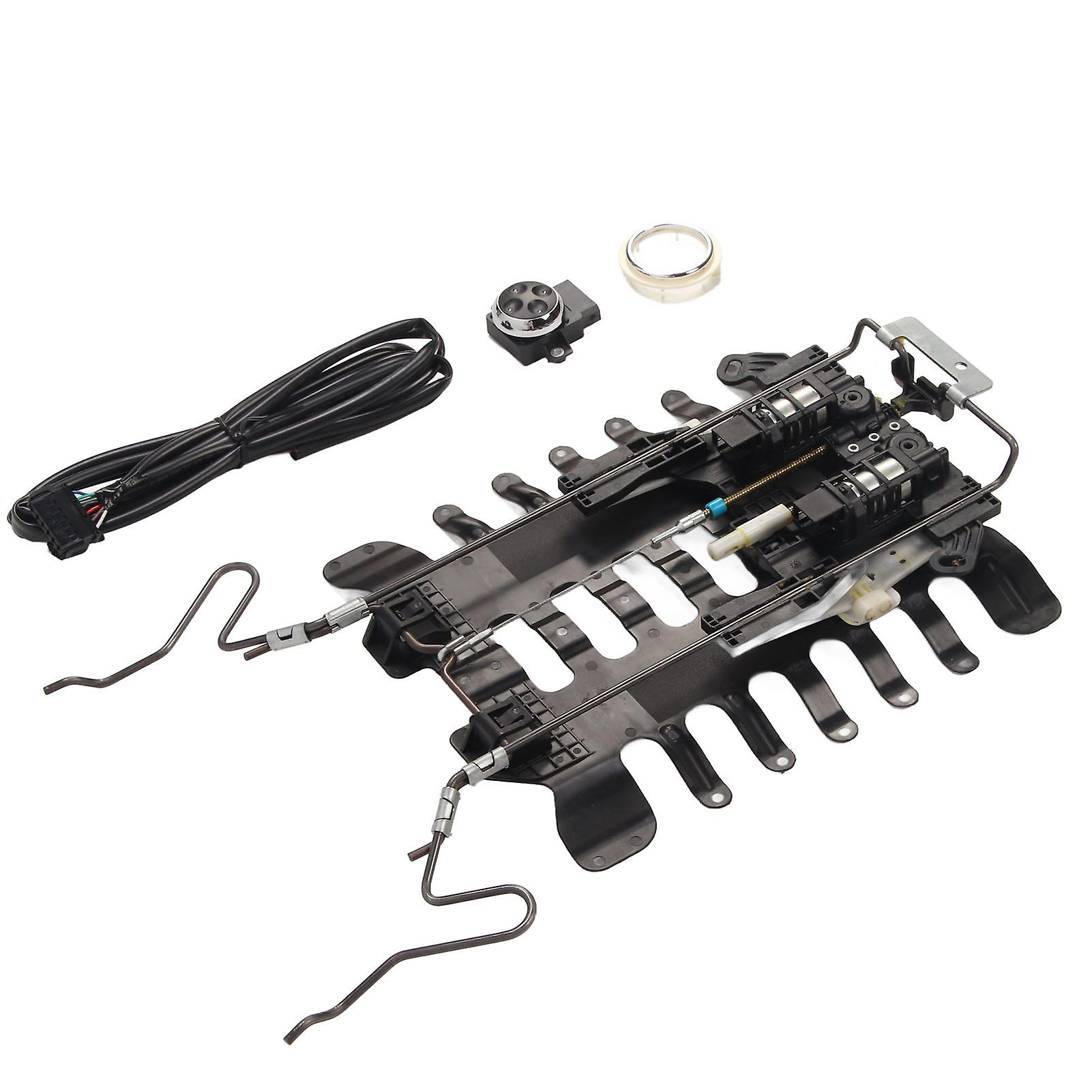 Car Seat Back Lumbar Support 4 Way Switch Build In Adjustable Electric ...