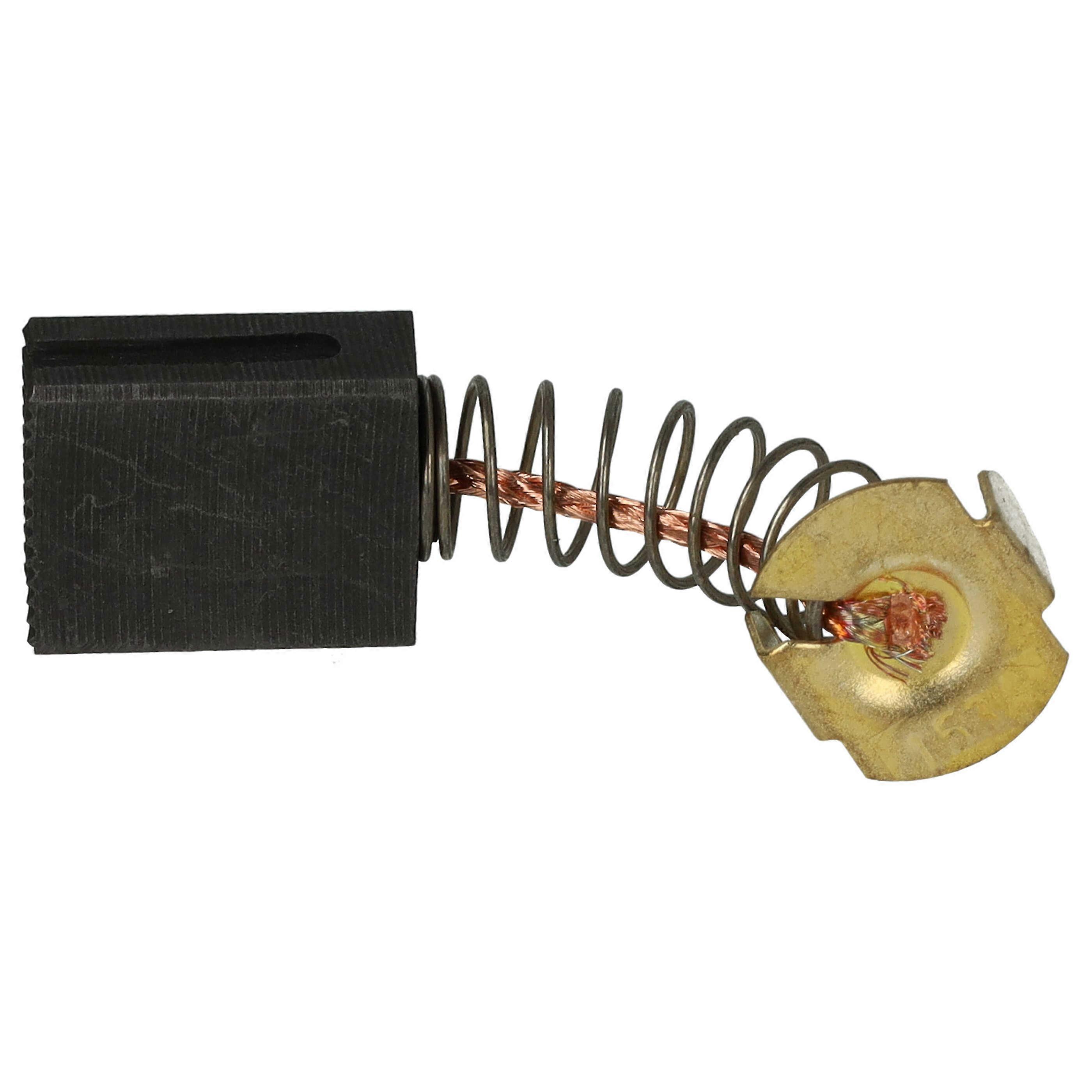 VHBW 2x koolborstel 17 x 13,5 x 6,2 mm compatibel met Güde GRK 250/500 ...