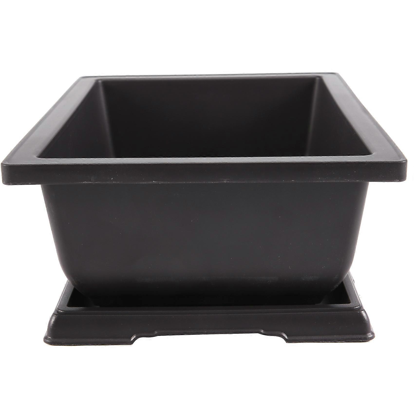 Large Flower Pot Rectangle Bonsai Nursery Planter Balcony Container ...