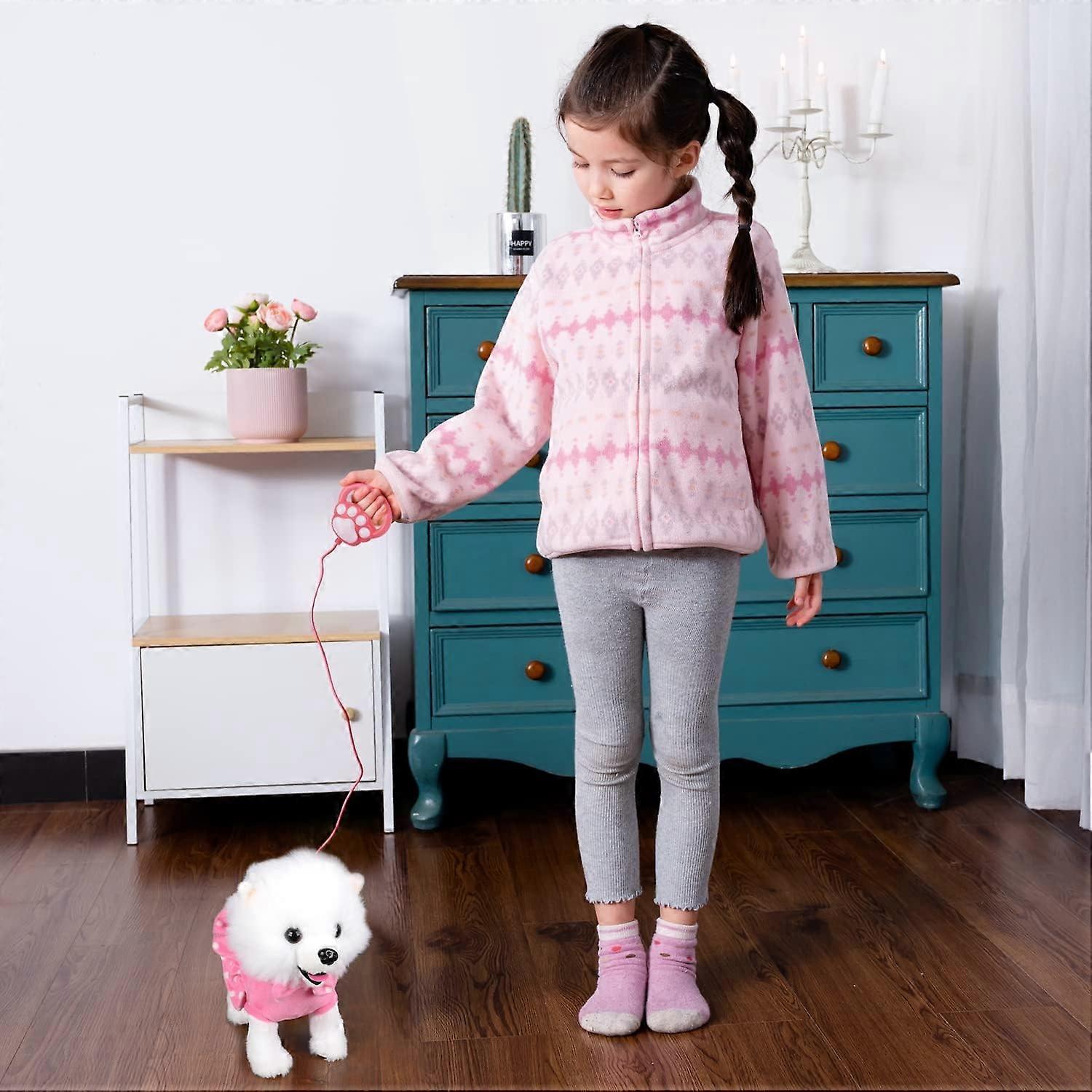 Electronic Singing Walking and Barking Plush Dog Toy Interactive Puppy ...
