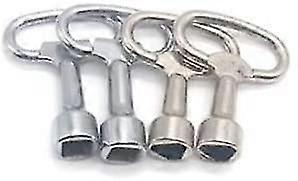 4pcs Metal Triangular Keys Utility Cabinet Key Key Distribution Cabinet ...