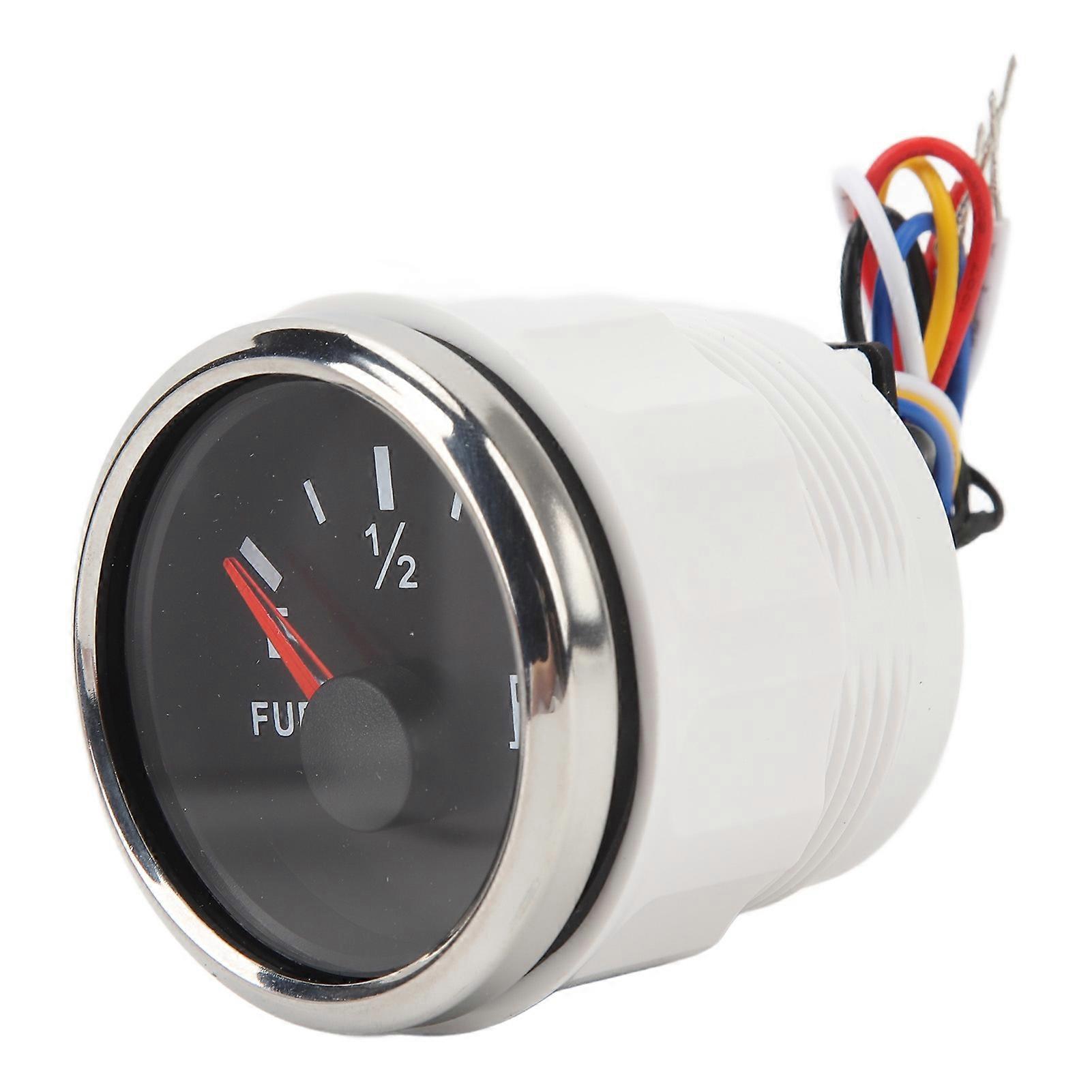 2in Fuel Level Gauge Colorful Backlight Fuel Level Meter for RV Yacht ...