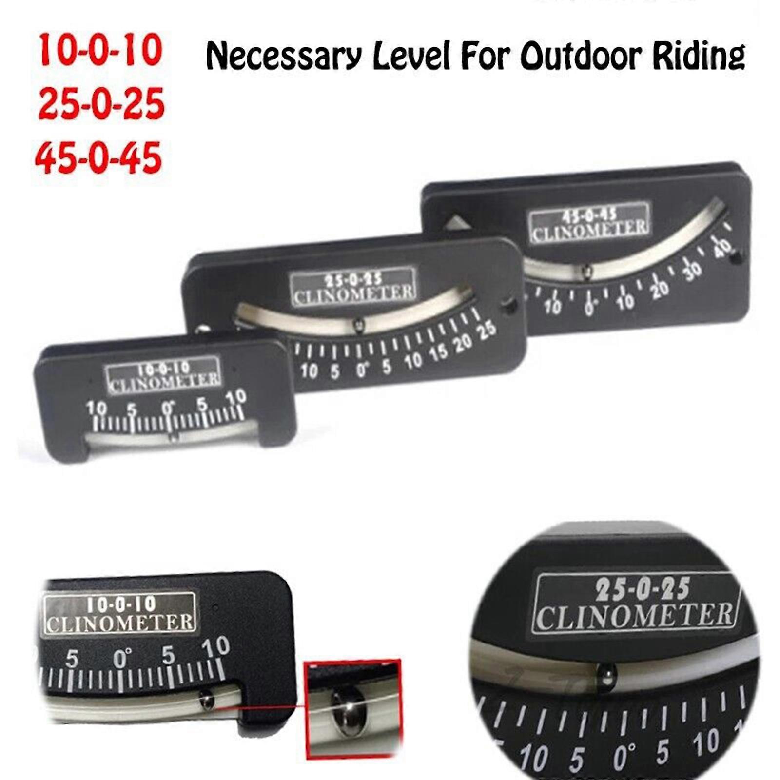 Protractor 25-0-25 Inclinometer 45-0-45 Inclinometer Slope Locator ...