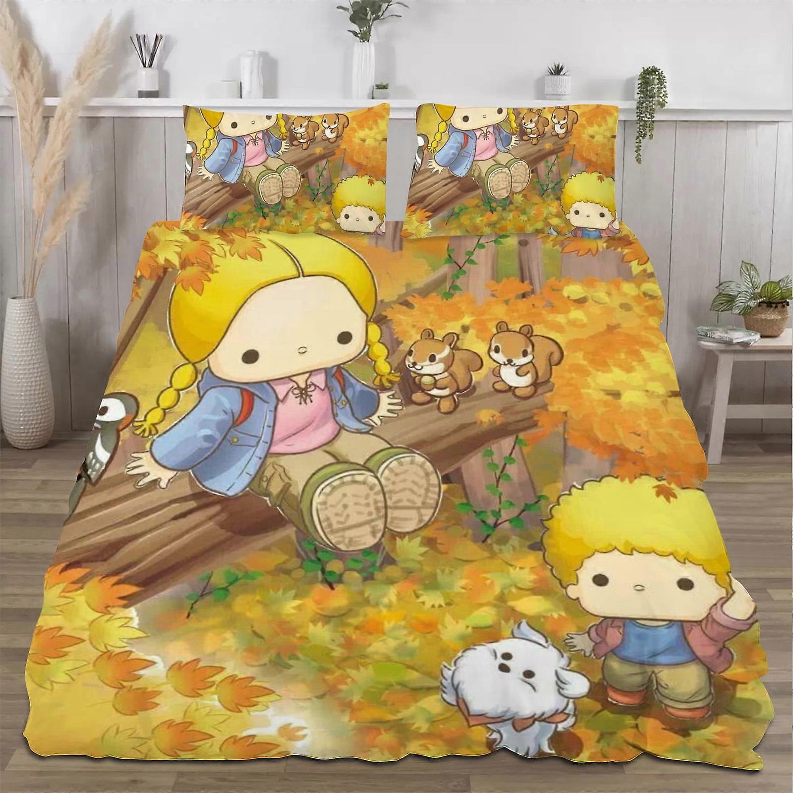 v6102 Bed Sheets Bedding Patty & Jimmy 3-Piece Bedding Set1 Quilt Cover ...