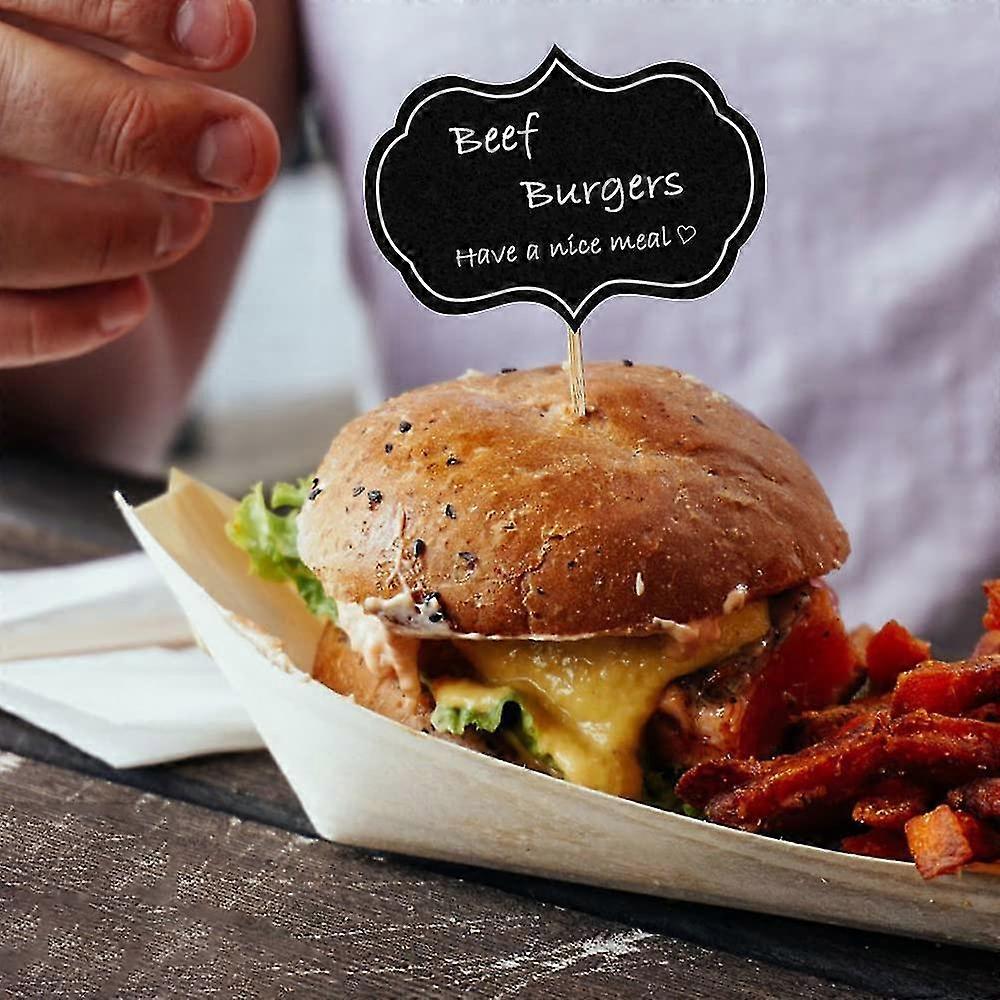 Packs Of 48 Cheese Markers For Charcuterie Board, Blank Flags, Cheese ...