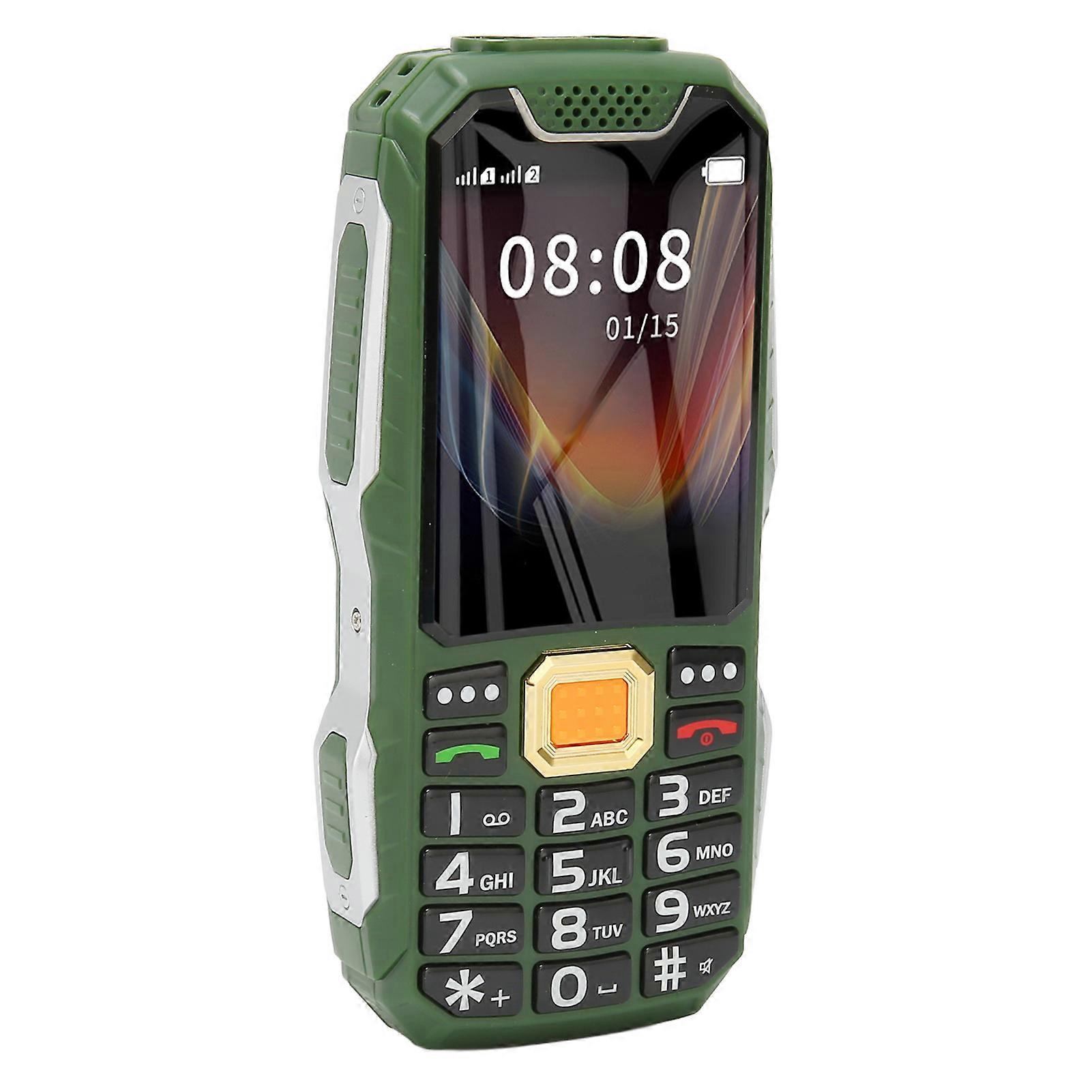 Big Button 2G Senior Cell Phone Dual SIM Card 2400mah Unlocked Cell ...