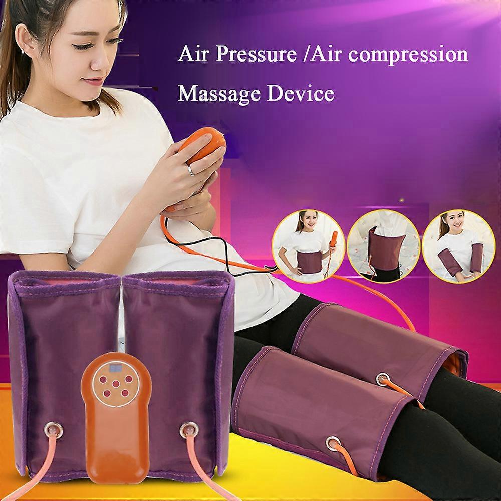 Portable Leg Foot Arm Air Pressure Compression Massage Device ...