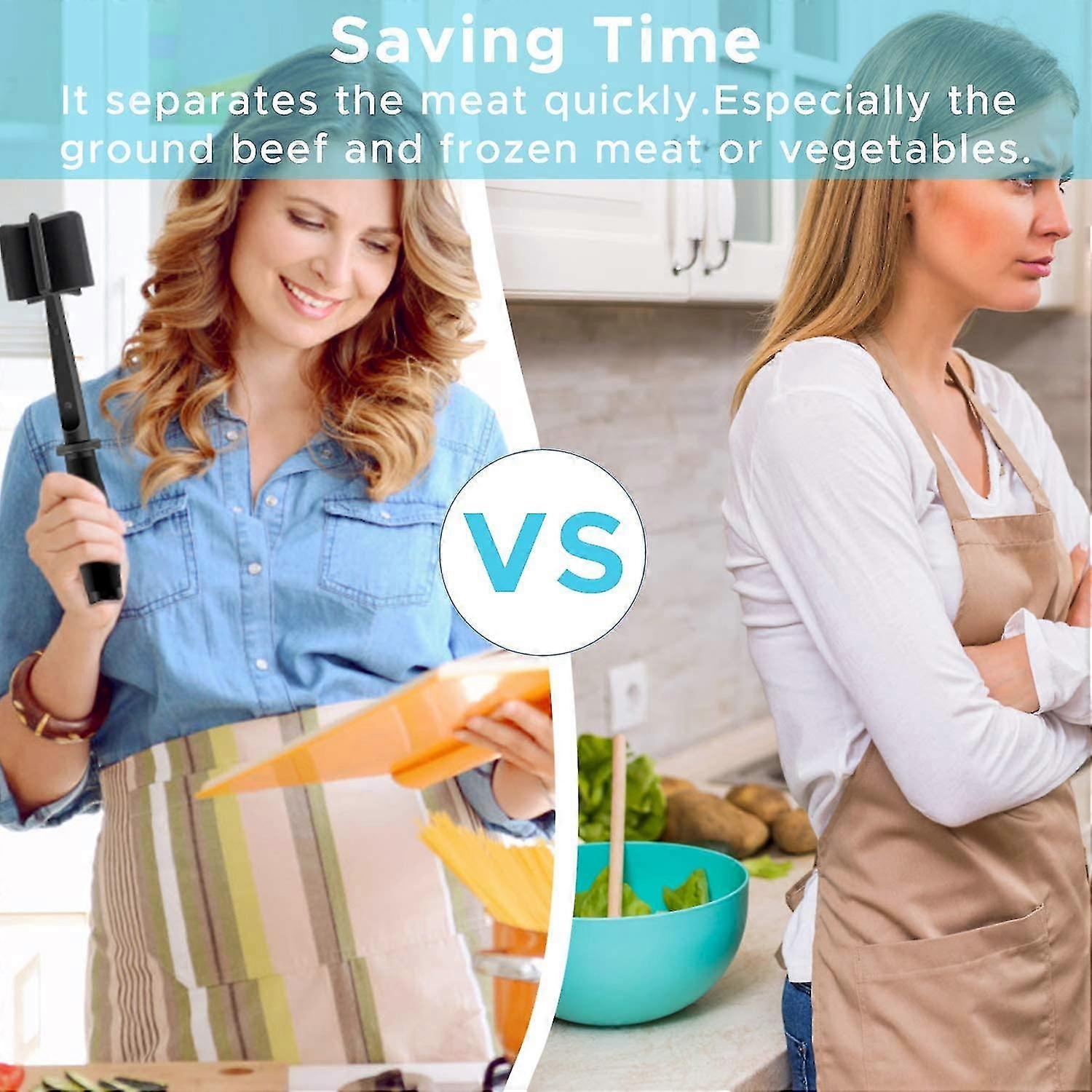 Fendic Meat Chopper, Multifunctional Heat Resistant Nylon Hamburger ...