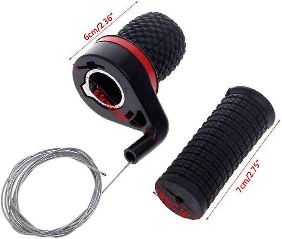 Bicycle Speed Lever Twist Shifter,Bike Cycle Gear Grip Shift 18/21 ...