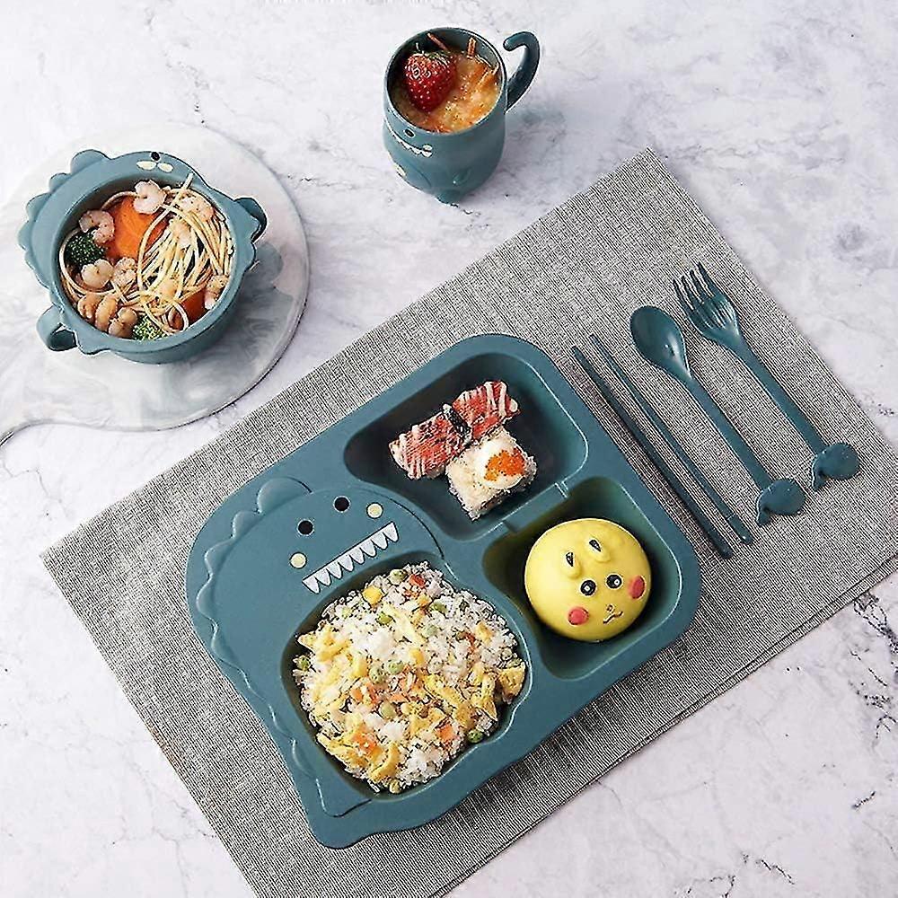Dinner Plate Set, Children's Dishes Set, 6-piece Children's Dishes And ...