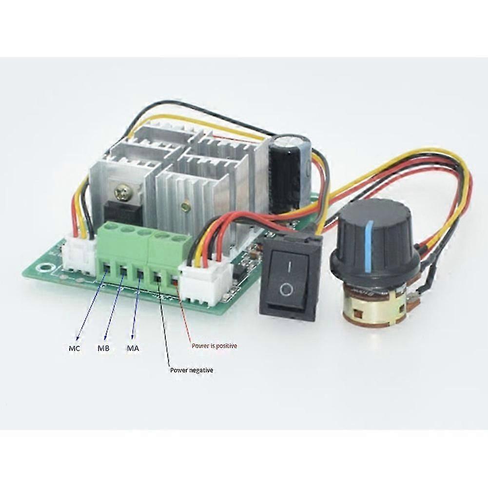 DC 5V-36V 15A 3-Phase Brushless Motor Speed Controller Motor Control Board CW CCW Reversible ...