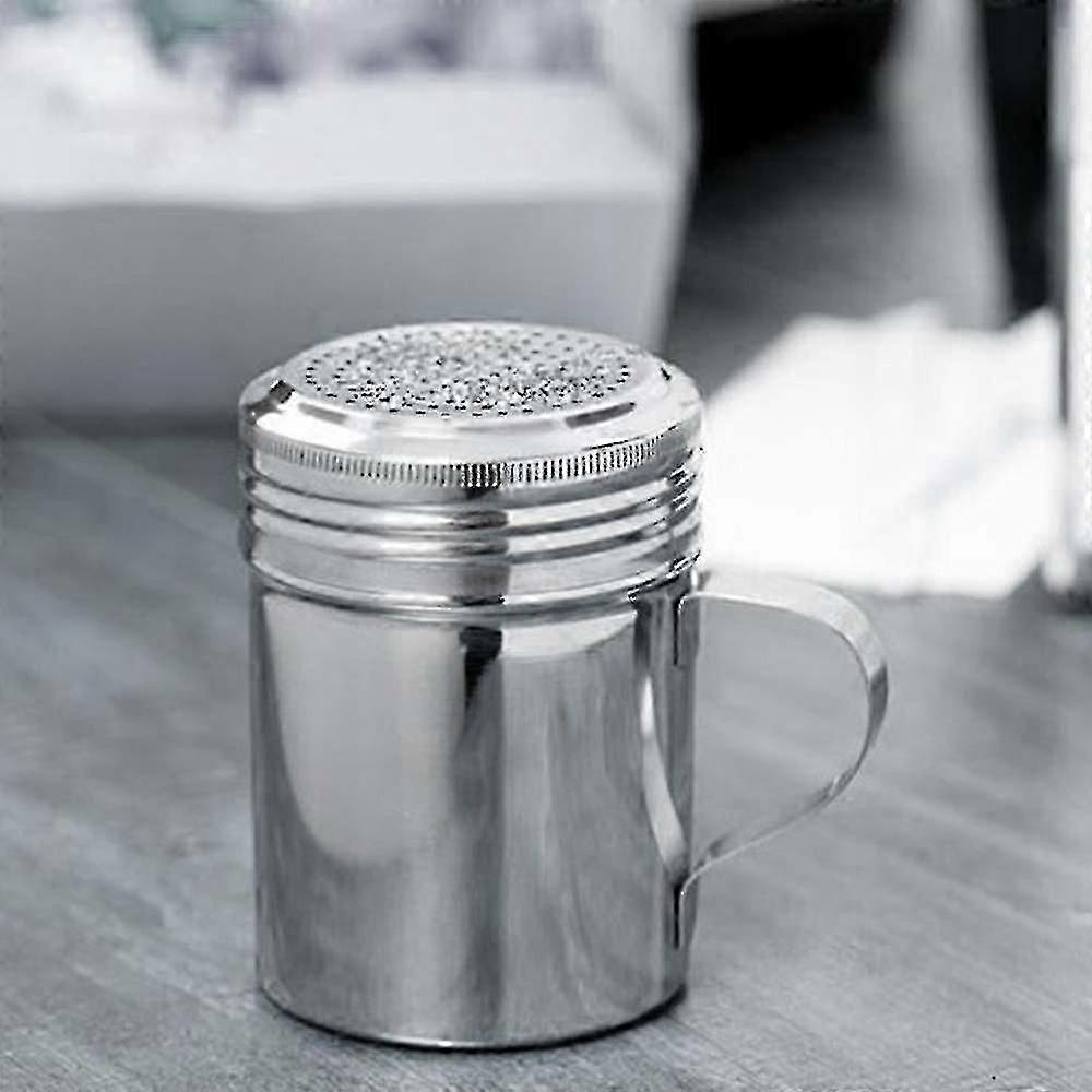 10-ounce Stainless Steel Dredge Shaker With Handle Commercial Grade ...