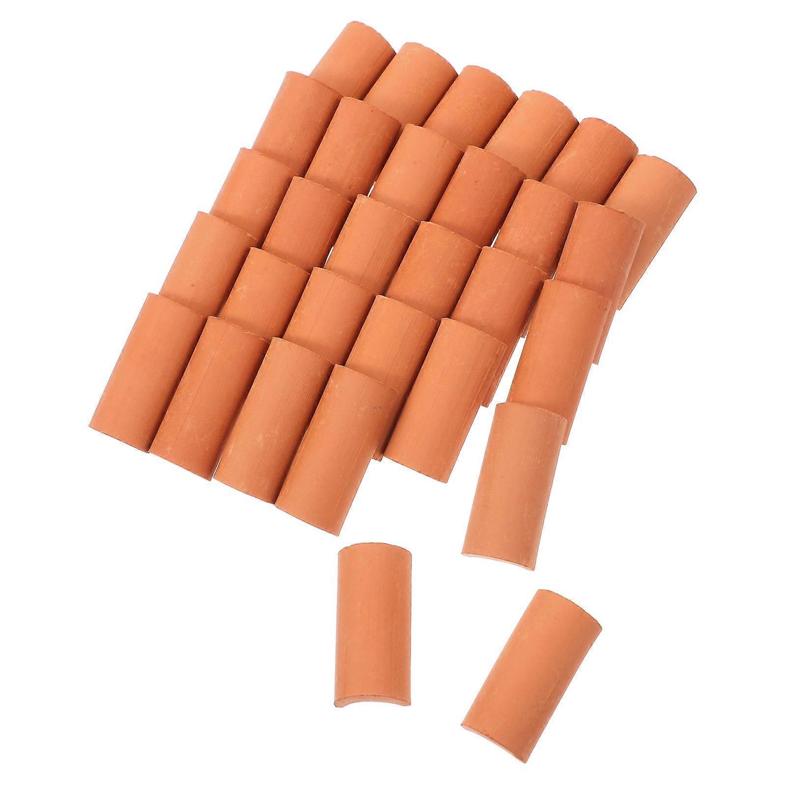 DIY Building Mini Roof Tiles 90 Pcs Realistic Design For Children And ...