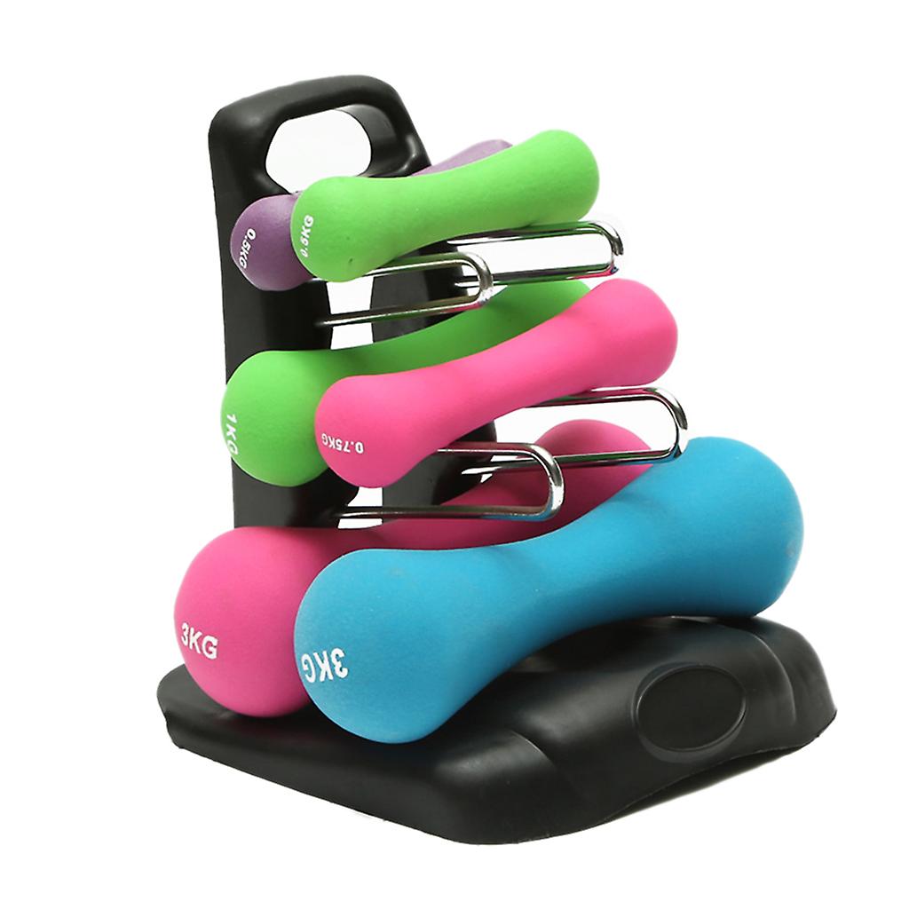 3 Tier Hand Weight Tower Stand Home Gym Organizer Dumbbell Stand ...