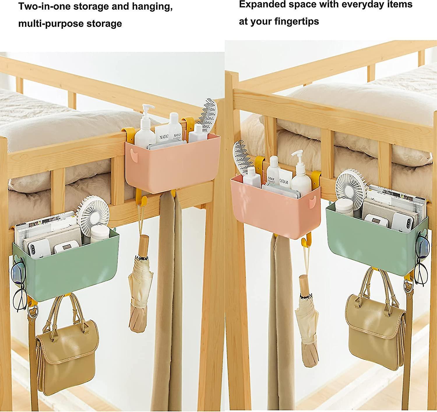 Bedside Storage Box Plastic Storage Box Hanging On Bunk Bed Storage ...