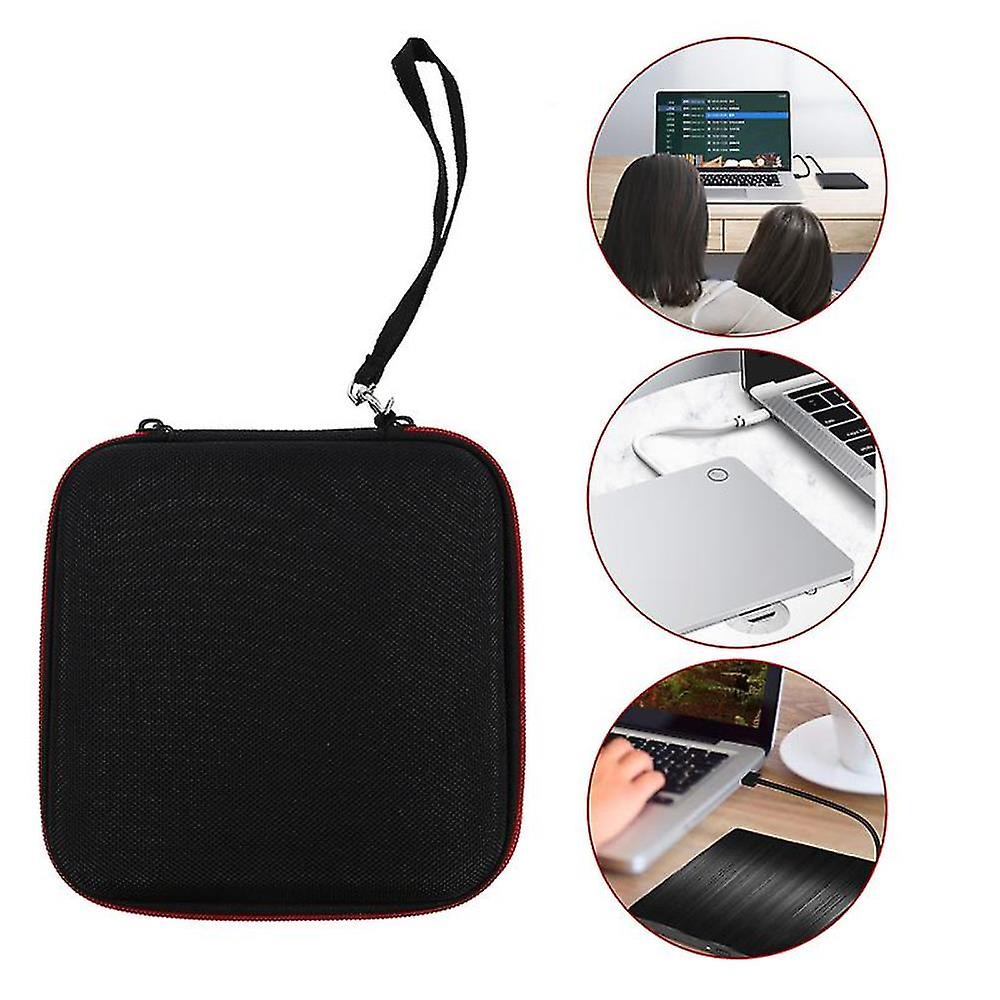 Shockproof External Dvd Drive Bag Premium Durable Compact Dvd Drive Bag ...