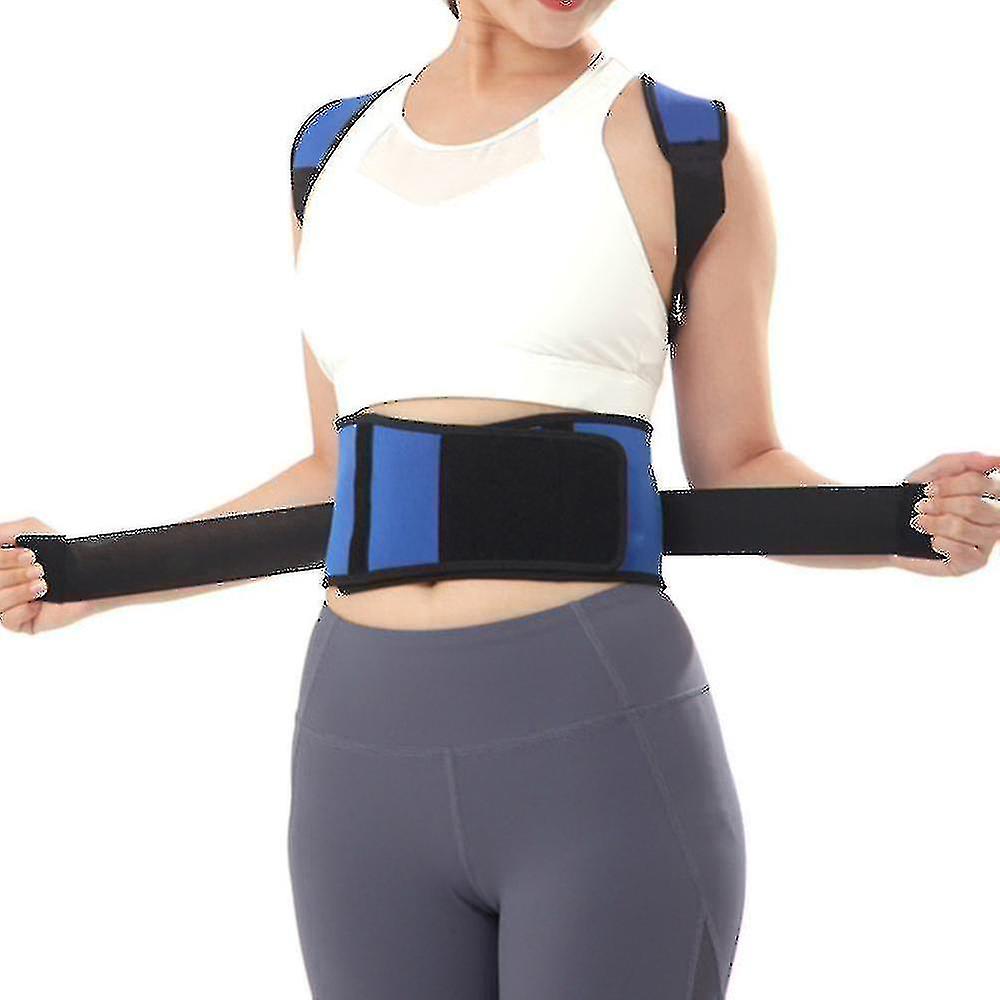 Back Support Brace Posture Corrector Strap Waist Spine Brace Posture ...