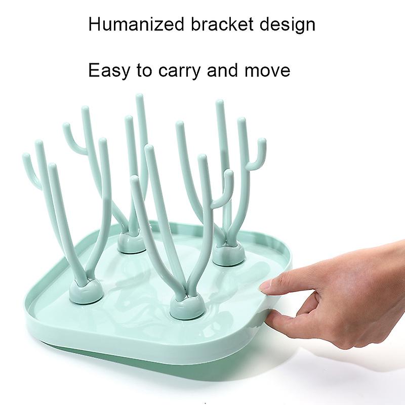 Baby Bottle Drying Rack with Drying Stand Detachable Baby Bottle Drying ...