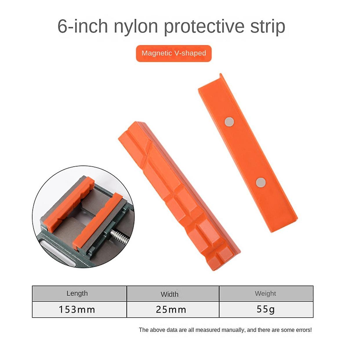 6 Inch Vise Jaw Pad Magnetic Cover Multi- Protector for Metal Bench ...