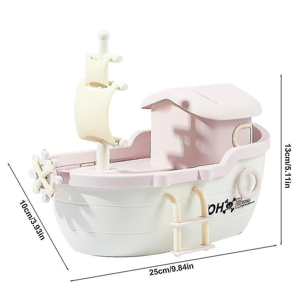 Boat Money Box Sail Money Bank Pirate Ship Piggy Bank Cartoon Sea Coin ...
