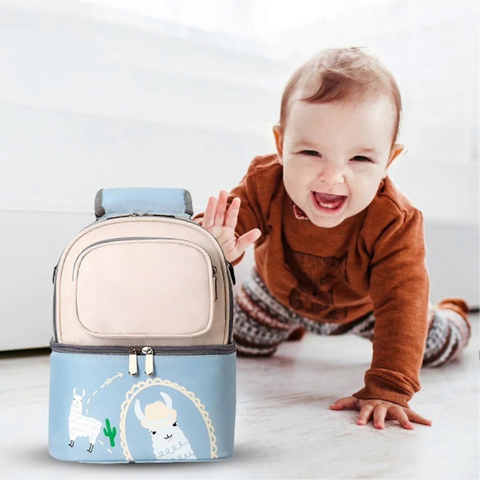 Breastmilk Cooler Transport Bag Waterproof Soft Double Layer Insulation ...