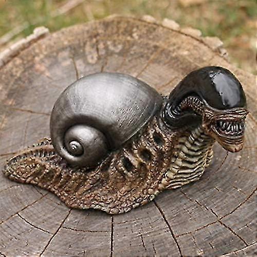 Alien Snail Statue Figure Statues Model Doll Collection Birthday Gifts ...