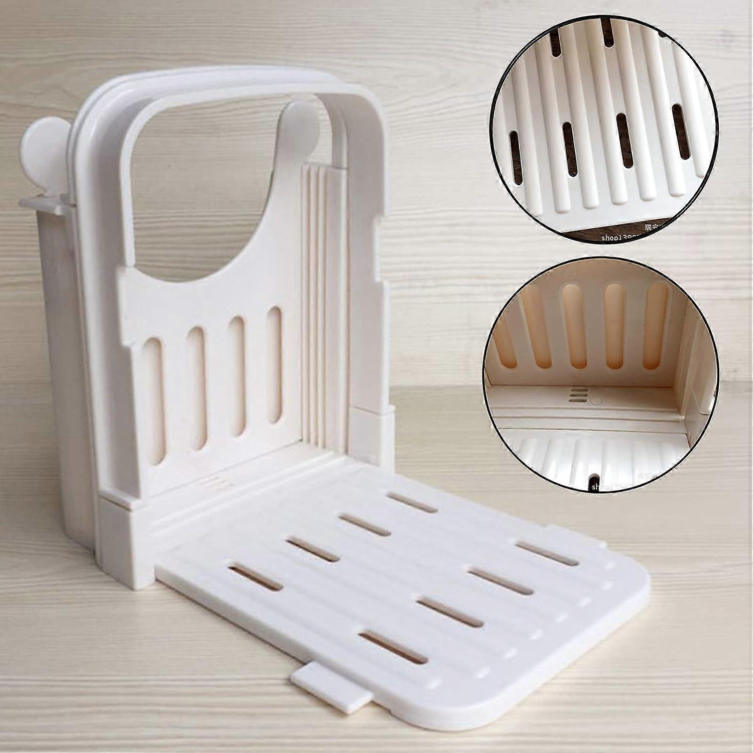 Foldable Bread Slicer Adjustable Bread Slicer Manual Bread Cutter ...