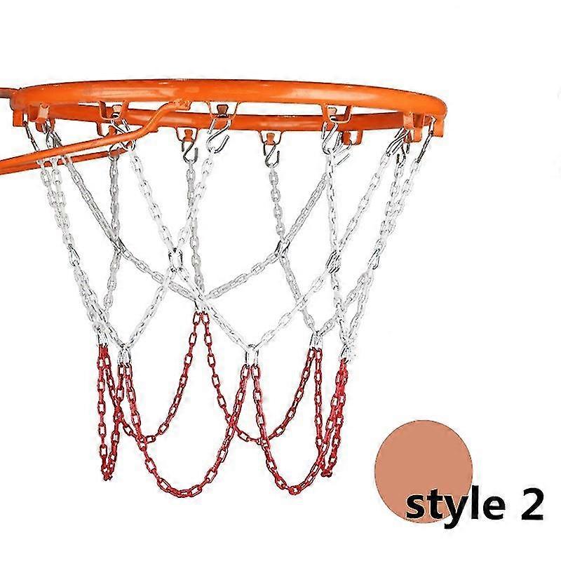Outdoor Basketball Hoop Heavy Basketball Metal Net Anti-rust Chain ...