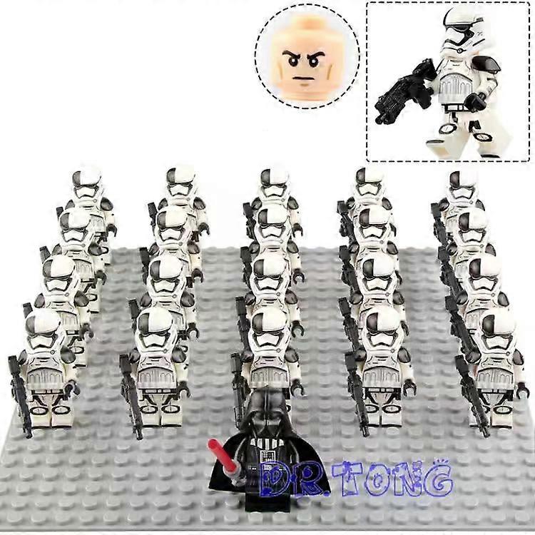 21pcs Star Wars 322 Legion Clone Soldier Building Blocks Miniature ...