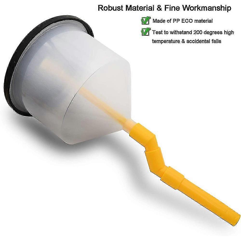 15pcs/set Car Radiator Coolant Filling Funnel Kit Spill Proof Cooling ...