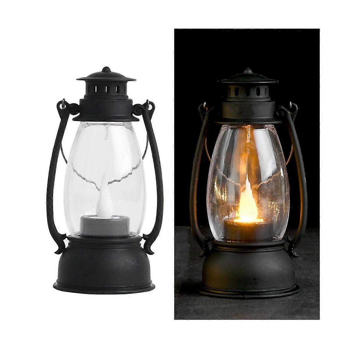 Vintag Candle Lanterns for Indoors 12Pcs Mini Lantern with Flicker ...